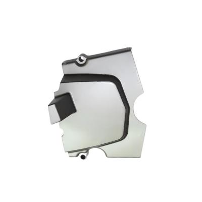 China Engineering Plastic CG125 Motorcycle Body Parts Front Schain Wheel Protection Cover for sale