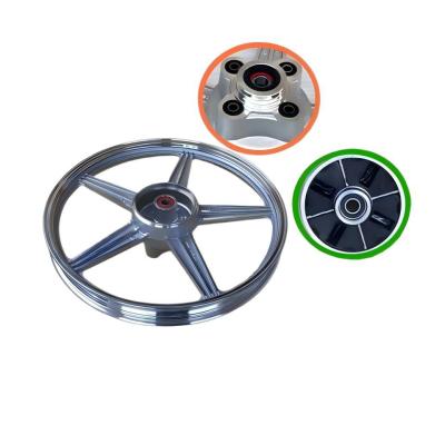 China CG125 Aluminum Motorcycle Rear Wheel 1.6X18 Samsung Hub Siamese / Split Model for sale