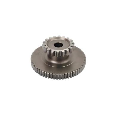 China CG125 motorcycle reducer gear double tooth linkage components rod jacking machine transmission system for sale