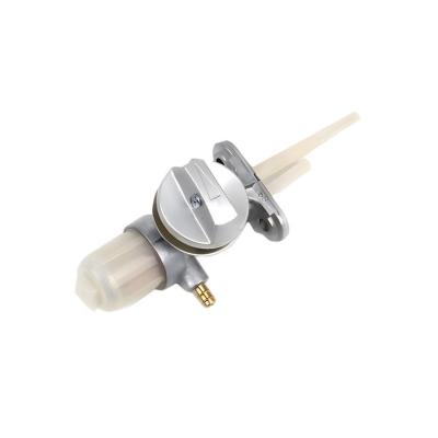 China Oil Resistant YBR125 Motorcycle Fuel Tank Switch With Filter Fuel Control Components for sale