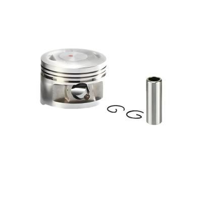 China Wear Resistant YBR125 Motorcycle Piston Assembly With Pin Clamp Spring for sale