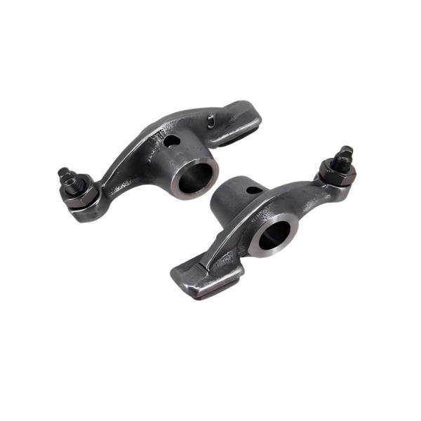 Quality YBR125 Motorcycle Rocker Arm Assembly With Two Cast Steel Valve Drive Parts for sale