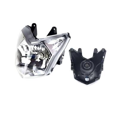 China YBR125 Motorcycle Headlight Assembly Dual Light Source High Concentration for sale
