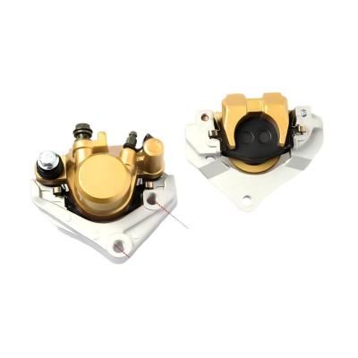 China YBR125 Alloy Motorcycle Brake Pump Front Brake Double Piston Caliper for sale