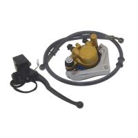 Quality YBR125 Motorcycle Brake Pump Set Front Brake Hydraulic System Easy Installation for sale