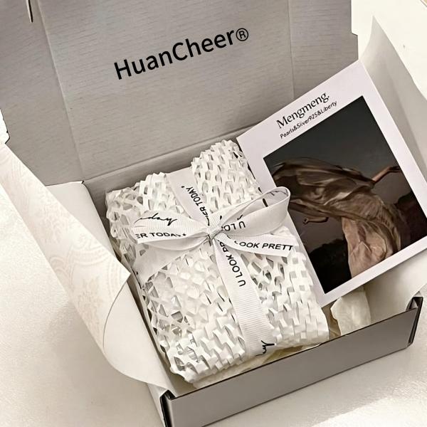 Quality 30cm 100m White Honeycomb Paper Roll 80g/M2 Kraft Wrapping Paper Roll for sale