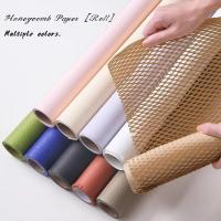 Quality 38cm X 100m Buffer Paper 100% Recycled 100 Rolls Honeycomb Paper Roll for sale