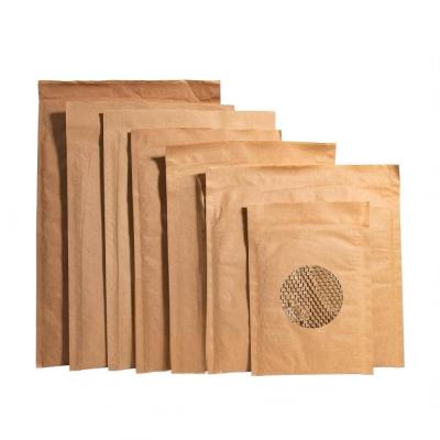 China Regular Honeycomb Paper Bag  Brown Crush Resistant  Padded Paper Mailer for sale