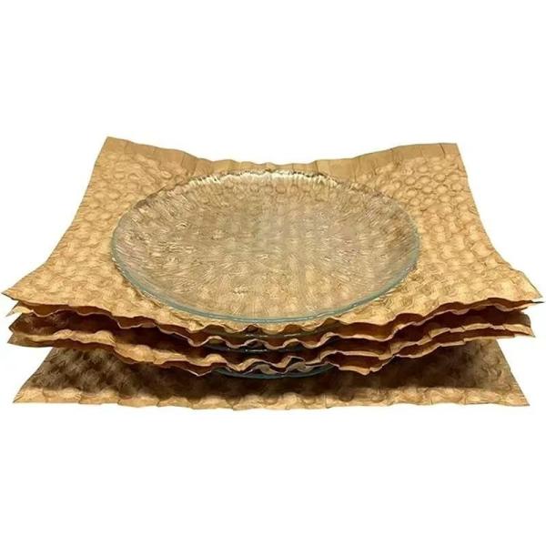 Quality 30x30cm Bubble Paper Sheet Biodegradable Bubble Filling Sheet For Light for sale