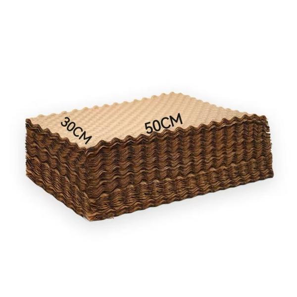 Quality Eco Friendly Bubblesheets 80g/Sqm2 Brown Brown Paper Bubble Wrap Packaging for sale