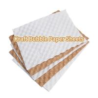 Quality White Kraft Free Printable Bubble Sheet 30cm Biodegradable Bubble Wrap And Brown for sale