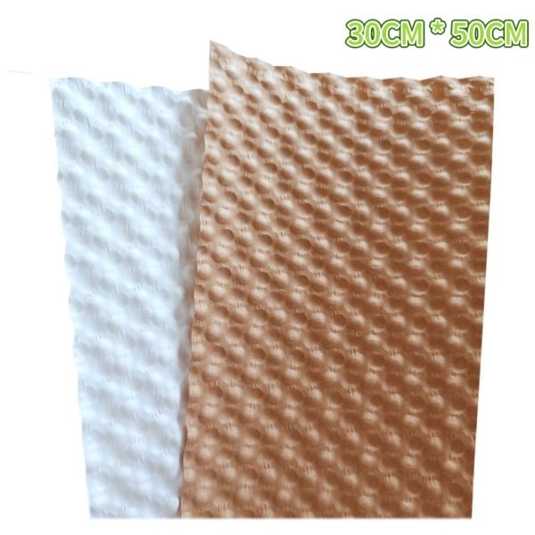 Quality White Bubble Paper Sheet Compostable 30cm Board Paper Bubble Sheet for sale