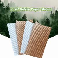 Quality White Bubble Paper Sheet Compostable 30cm Board Paper Bubble Sheet for sale