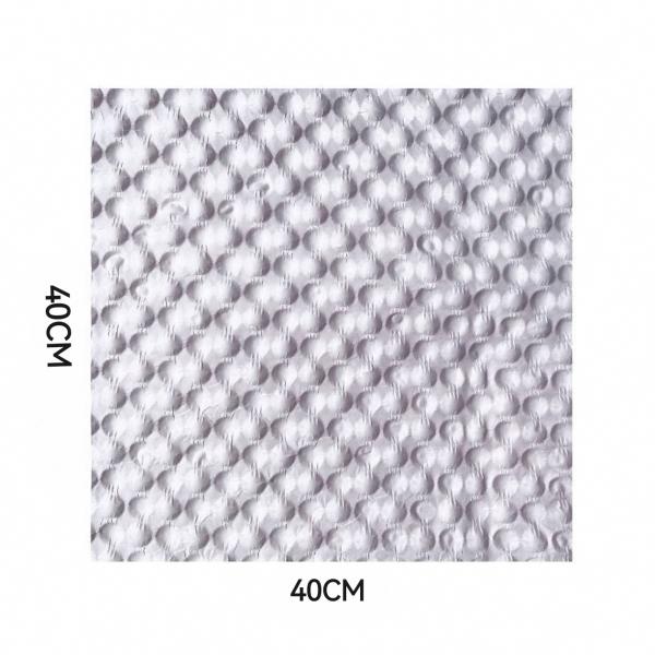 Quality 40x40cm Bubble Sheet Paper Cushioning Kraft Paper Bubble Wrap Paper Based for sale
