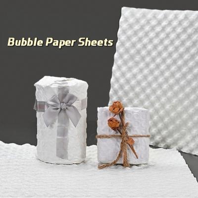 China Biodegradable Bubble Paper Sheet 40cm X 50cm  Board Bubble Sheet Multi Size for sale