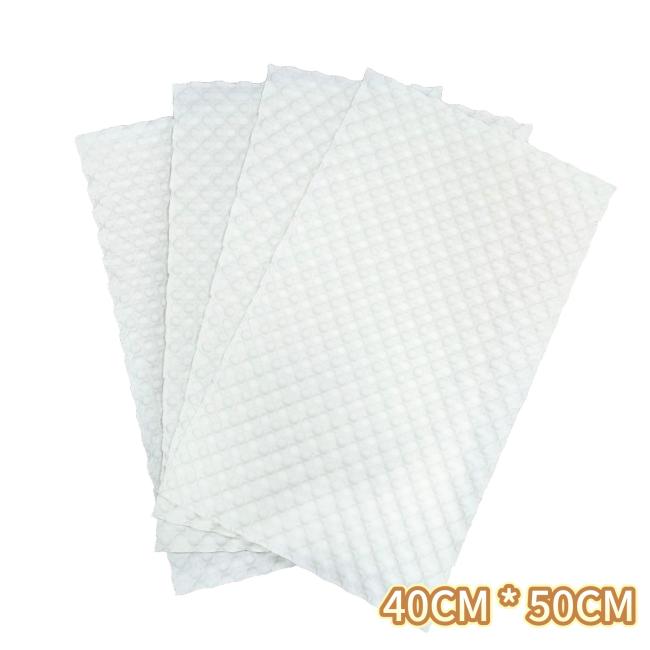 Biodegradable bubble paper sheet product display