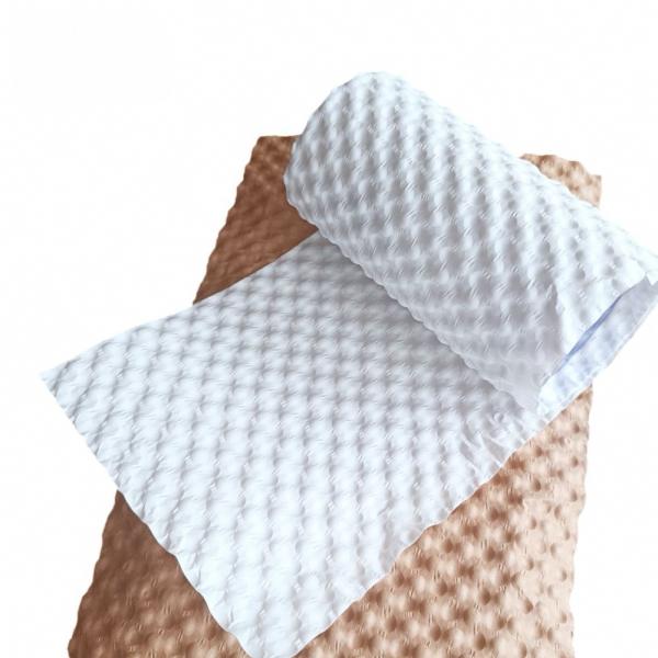 Quality Recyclable Kraft Bubble Wrap Fragile Shipments White Bubble Sheet Board for sale
