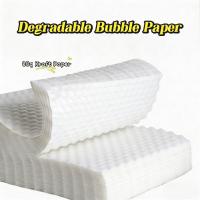 Quality Recyclable Kraft Bubble Wrap Fragile Shipments White Bubble Sheet Board for sale