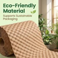 Quality Industrial Bubble Paper Roll 60cm X 50m Cushioning Brown Paper Roll for sale