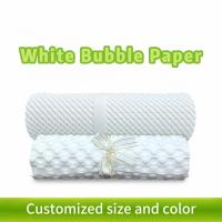Quality Pure White Bubble Paper Roll 30cm X 30m Luxury Watches Packing Paper Roll for sale