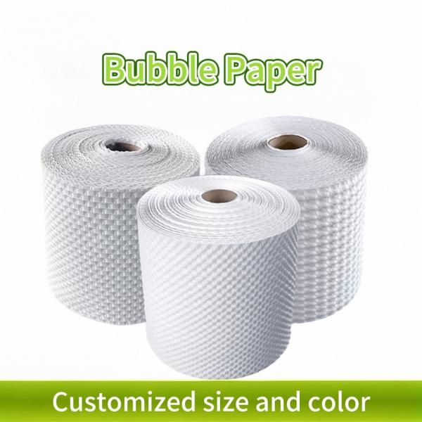 Quality 60cm X 50m  Brown Butcher Paper Roll White Heavy Duty Bubble Roll for sale