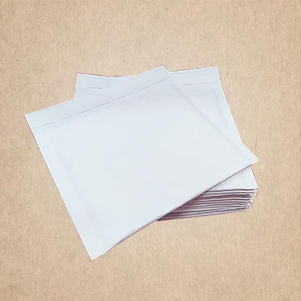 Quality White Bubble Wrap Bag 2 Layers OEM Bubble Pouches For Shipping for sale
