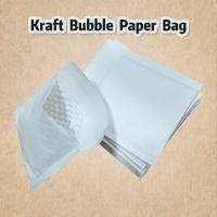 Quality White Bubble Wrap Bag 2 Layers OEM Bubble Pouches For Shipping for sale