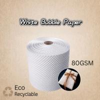 Quality 30cm X 50m Brown Packing Paper Roll Recyclable Eco Heavy Duty Brown Paper Roll for sale