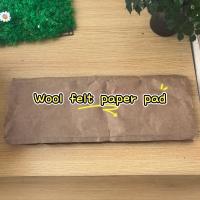 Quality Wool Felt Paper Pad 265x1080mm – Long Strip for Edge Protection & Wrapping for sale