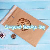 Quality OEM Honeycomb Mailer Padded Kraft Mailers 26.5cm Honeycomb Padded Mailer For for sale