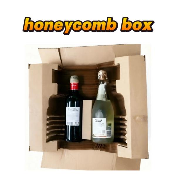 Quality Double Wine Honeycomb Box Custom Bulk Shipping Boxes Corrugated for sale