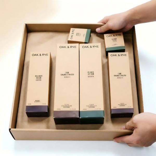 Quality Skincare Honeycomb Box Lotion Bottles Custom Cardboard Boxes For Serums for sale