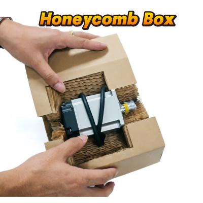 China 3C Electronics Honeycomb Box Anti Static Recyclable Custom Shipping Boxes for sale