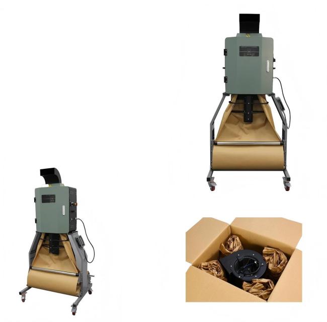 P760HD Industrial Paper Pad Machine front view