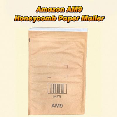 China 3 Layer Honeycomb Paper Bag Biodegradable Honeycomb Paper Mailer For Jackets for sale