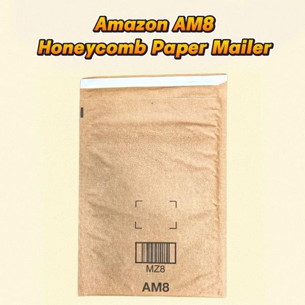 Quality AM8 Honeycomb Recycled Paper Mailers Padded Envelope Kraft Paper Mailers For Clothing for sale