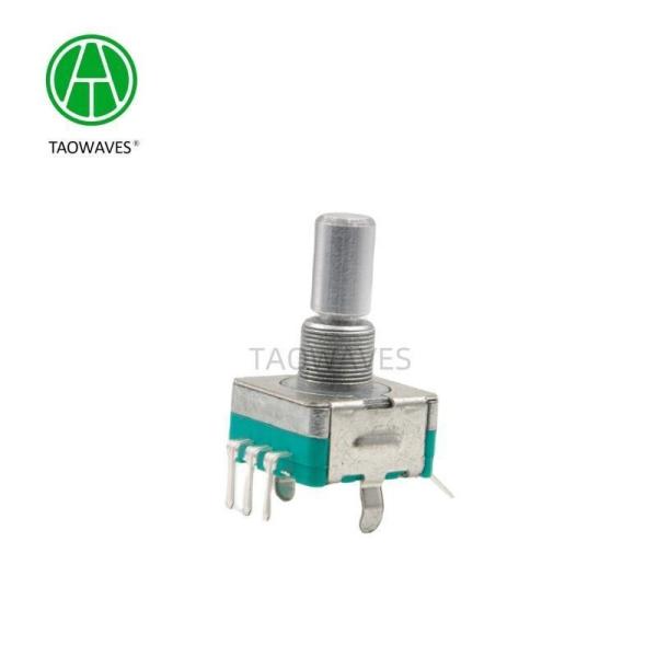 Quality EC11B33V01 Contact Brush 11cm Steel Ball Metal Encoder With Push Button for sale