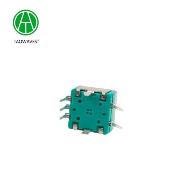 Quality EC11B33V01 Contact Brush 11cm Steel Ball Metal Encoder With Push Button for sale