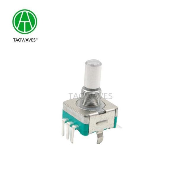 Quality EC11B33V01 Contact Brush 11cm Steel Ball Metal Encoder With Push Button for sale