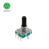 China 16mm Incremental Shaft Encoder Rotary With Push Switch Motion Detection for sale