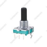 China 16mm Incremental Shaft Encoder Rotary With Push Switch Motion Detection for sale