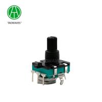 China Axle Sleeve Form 16mm Plastic Housing Rotary Encoder With Switch for sale