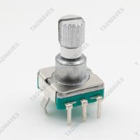 Quality EC11 Metal Shaft Rotary Encoder With Push Button Rotary Switch From Taowaves for sale