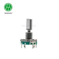 China Single Button Knob Reset Switch  11mm Rotary Encoder For Volume Control Car Audio for sale