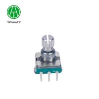 China Ec11 Rotary Switch ABC Switch With Axle Sleeve Custom Rotary Encoder Knob for sale