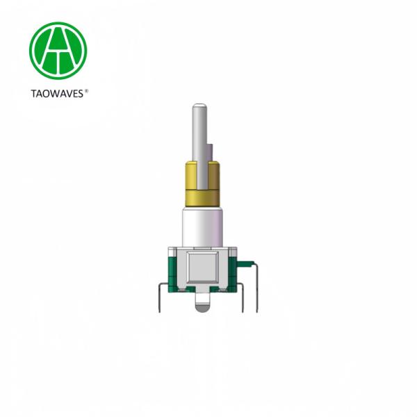 Quality EC11 Dual Shaft Rotary Encoder Switch Double Metal Shaft Encoder for sale