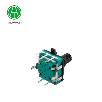 China Encoder rotativo dual con carcasa Ec11 y interruptor de empuje en venta