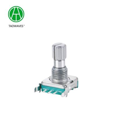 China Dual Rotary Encoder with Push Button for Panel Interface for sale