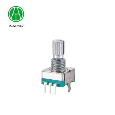 China Beelee Ec11 Series Rotary Encoder 5V 10mA Metal Shaft Encoder for sale