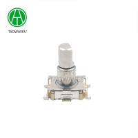 China EC11 Metal Shaft Incremental Rotary Encoder With Push Switch for sale